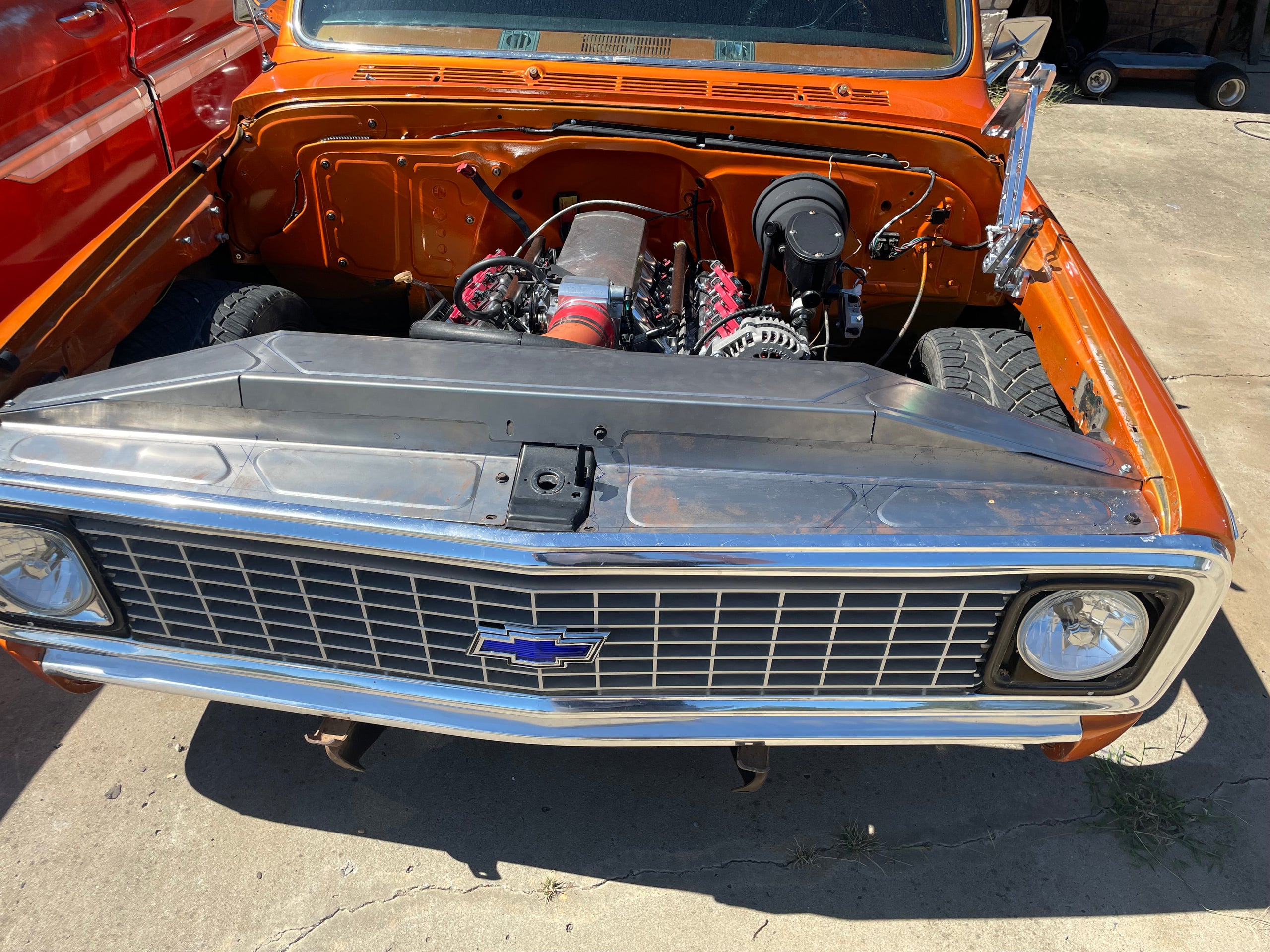 1969-72 3 piece core support cover kit | My Site