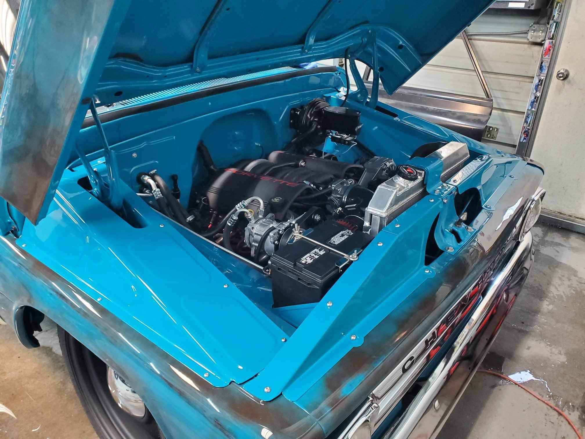 1960-66 Simple c10 inner fender cover | My Site